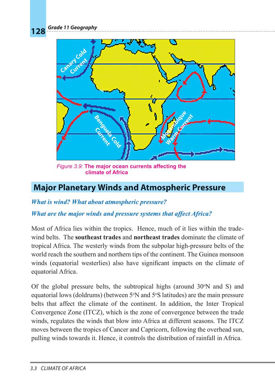 Ethiopia Learning Geography Grade 11 Page 134 In English