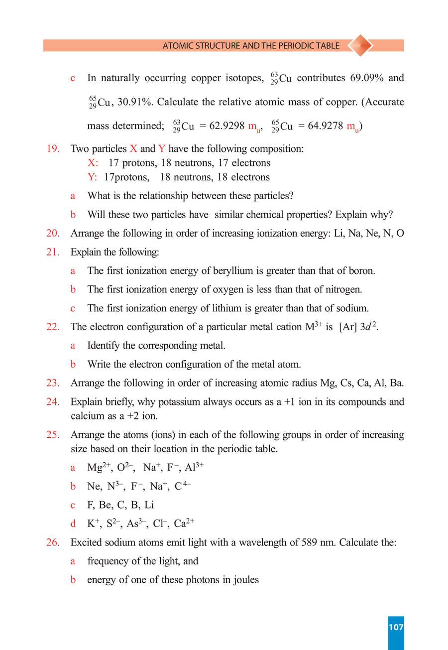 Ethiopia Learning Chemistry Grade 11 Page 111 In English