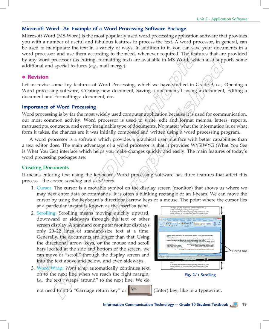 Ethiopia Learning ICT Grade 10 Page 23 In English