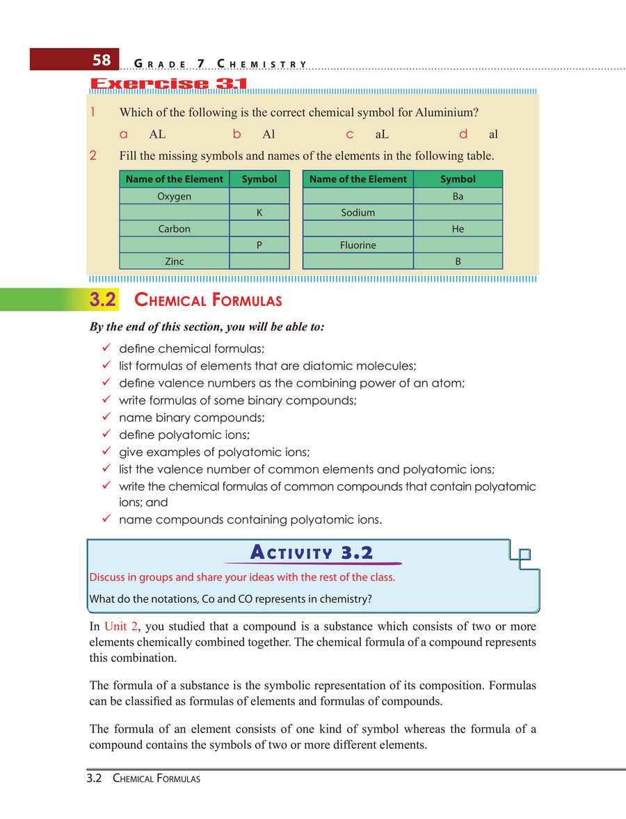 Ethiopia Learning Chemistry Grade 7 Page 65 In English